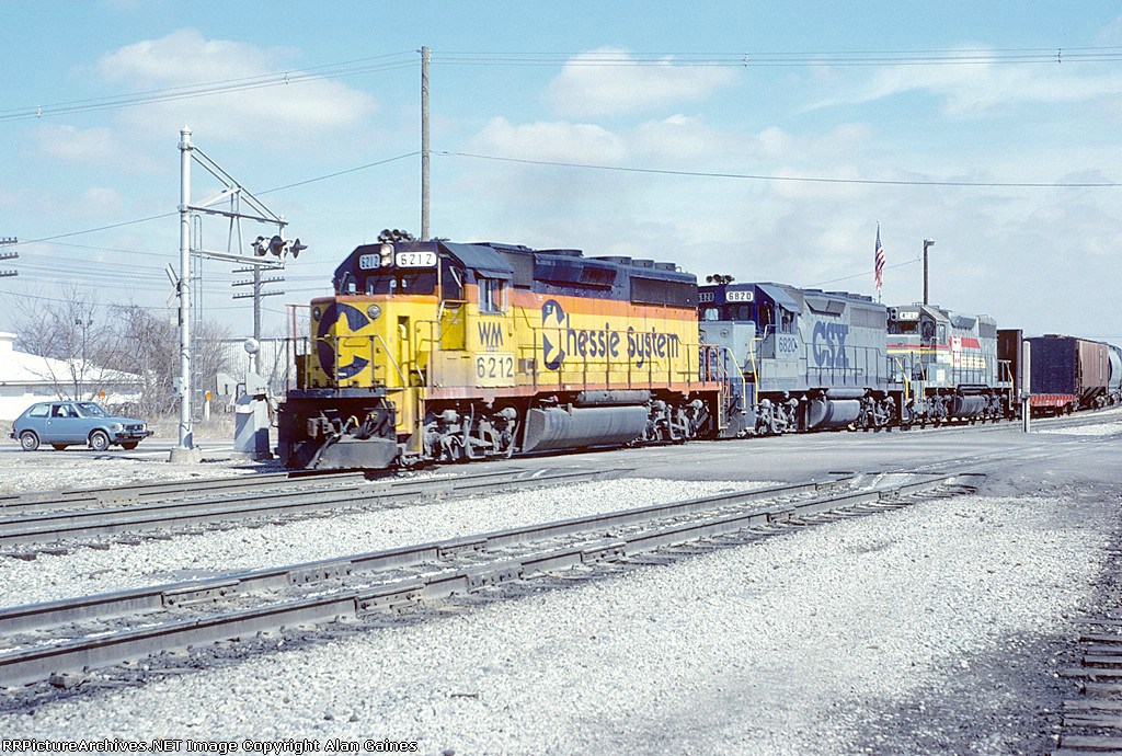 CSX GP-40-2 6212